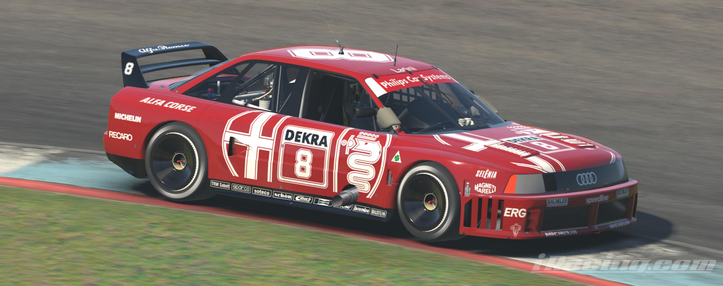 1993 #8 Nicola Larini DTM by William Goshen - Trading Paints