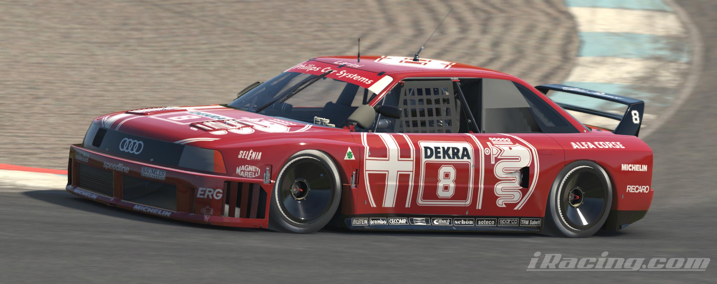 1993 #8 Nicola Larini DTM by William Goshen - Trading Paints