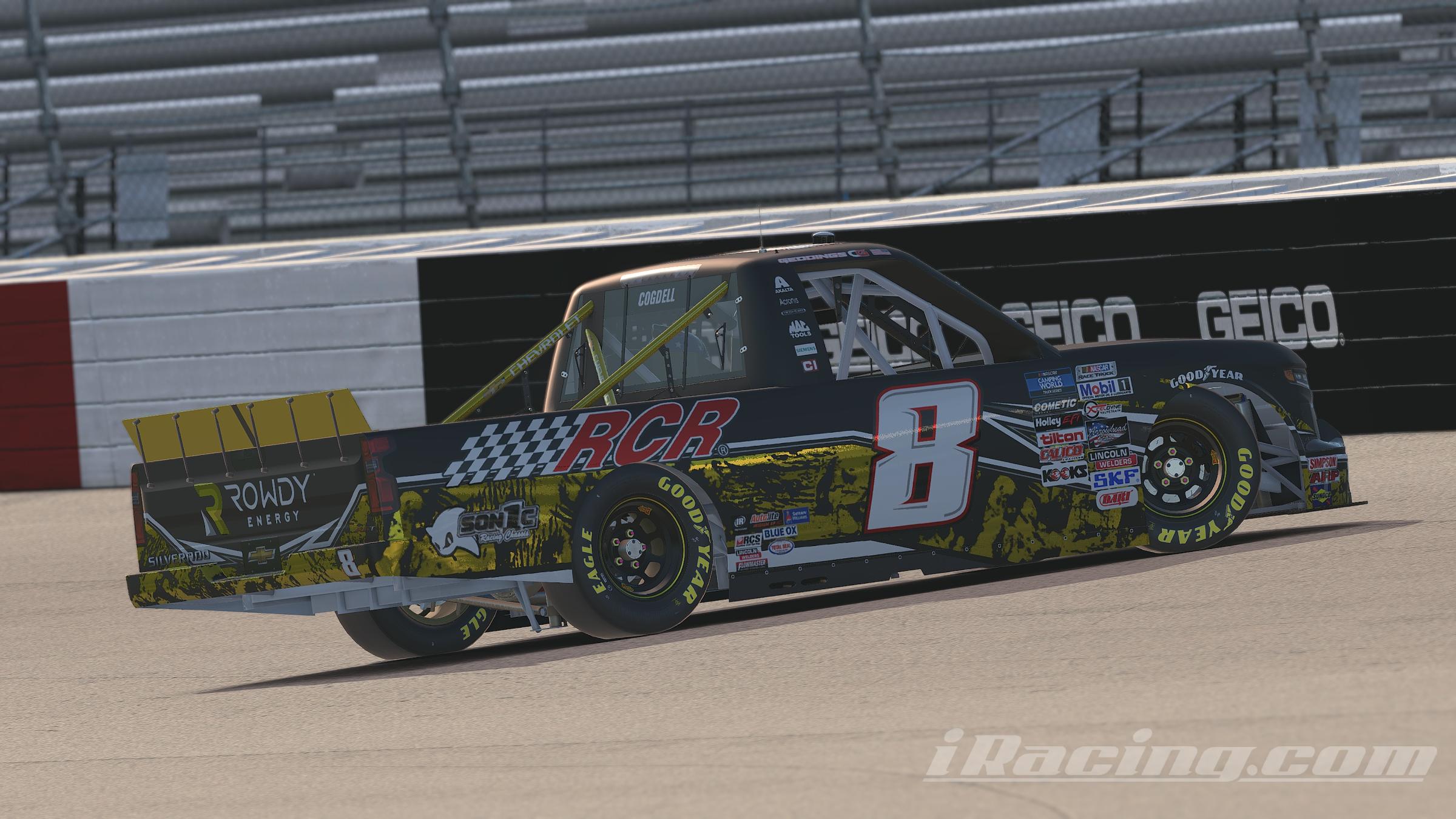 rowdy energy rcr son1c racing chassis by Nathan C. - Trading Paints