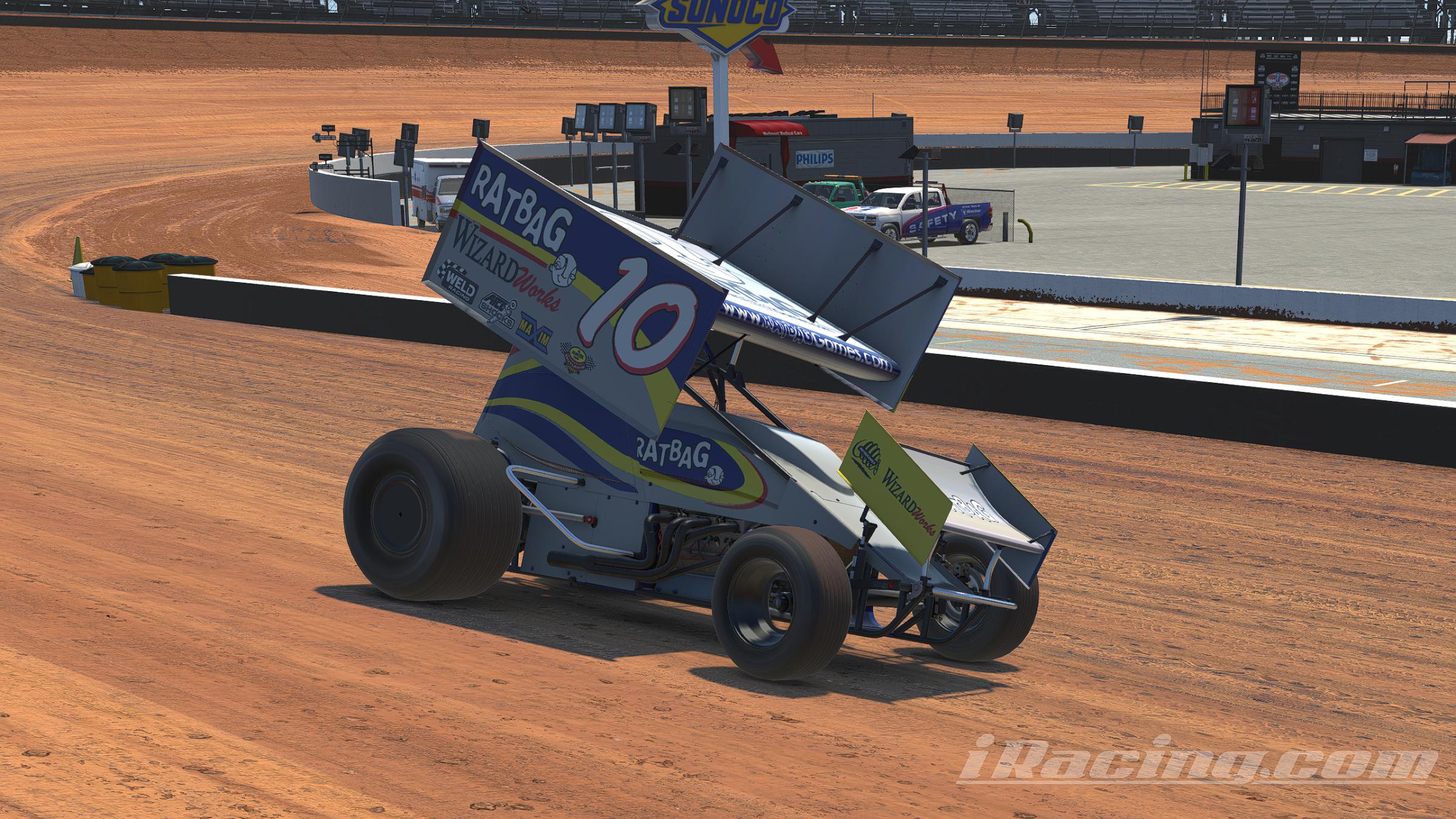 Tyler Walker RatBag 2000s Sprint Car by Brady Beavers - Trading Paints