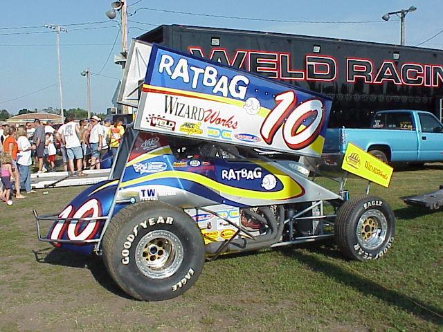 Tyler Walker RatBag 2000s Sprint Car by Brady Beavers - Trading Paints