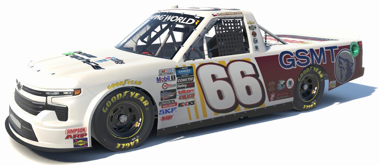 Jon Garrett JDRF Talladega Race by Jon Gutekunst - Trading Paints