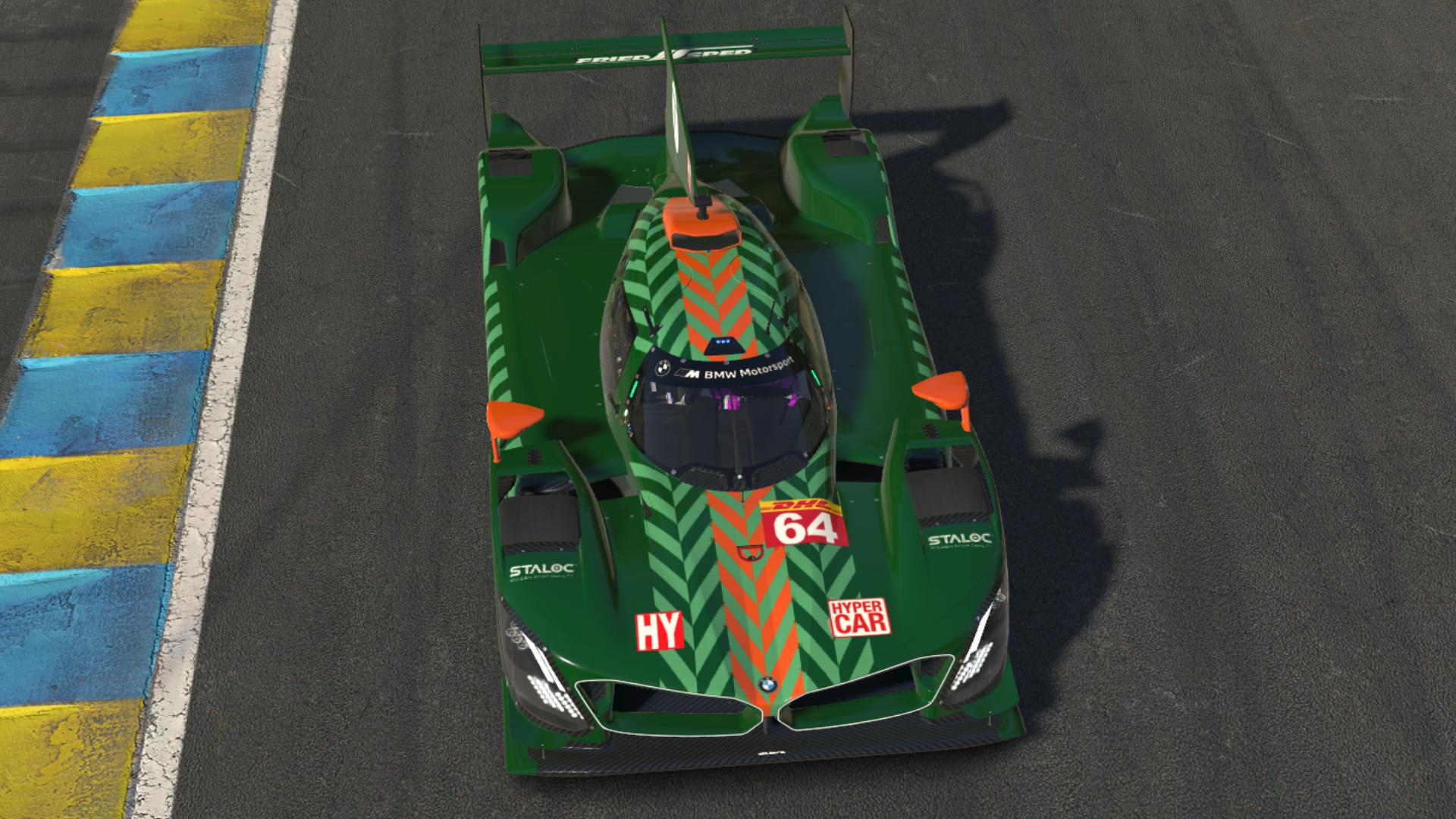 Michael Fassbender Proton Competition BMW M Hybrid V8 LMDh by Jasper De ...