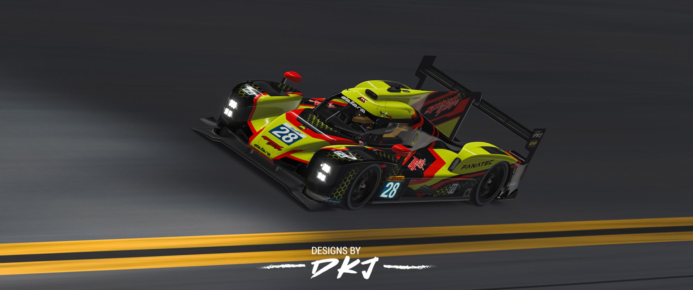 Designs by DKJ - Dallara LMP2 P217 Team Speed Designs - IMSA by David K ...