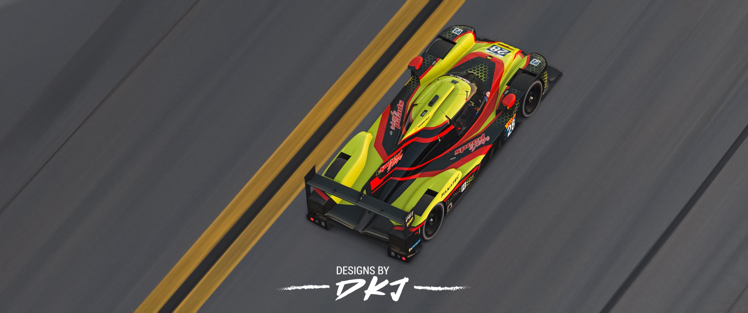 Designs by DKJ - Dallara LMP2 P217 Team Speed Designs - IMSA by David K ...