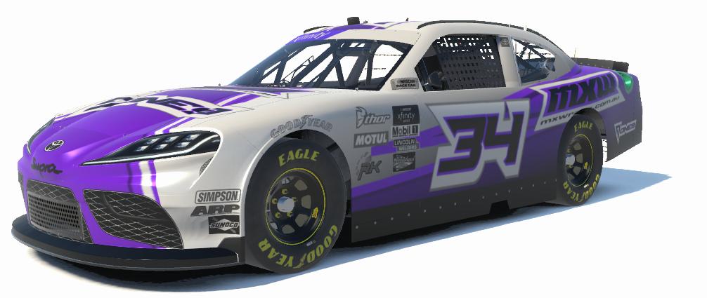 ONE9 MX Wraps Racing 2.0 - Xfinity Supra #34 by Chris Bleakley ...