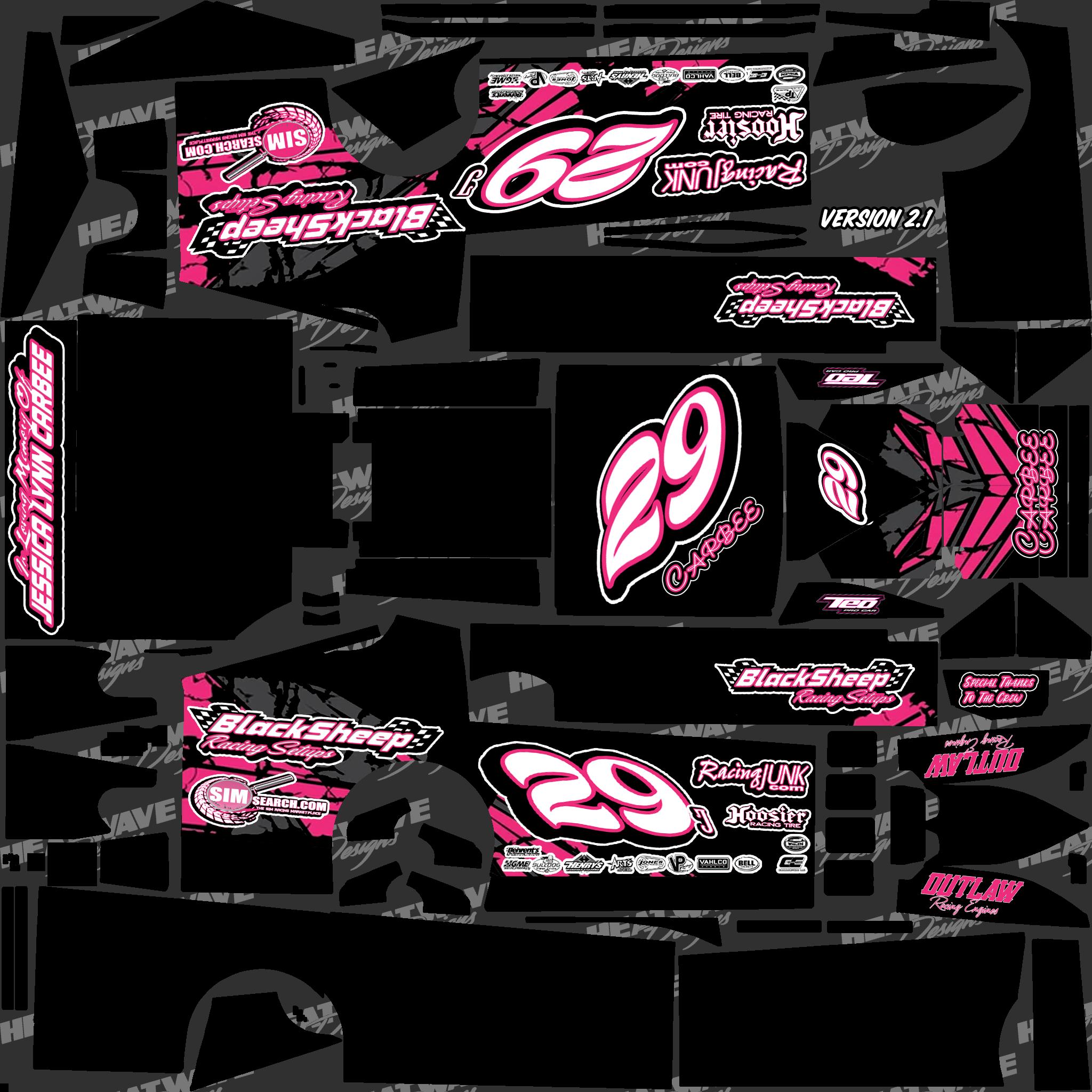 Dirt Big Block Modified Carbee 23s1 2 by Jake Brissette - Trading Paints