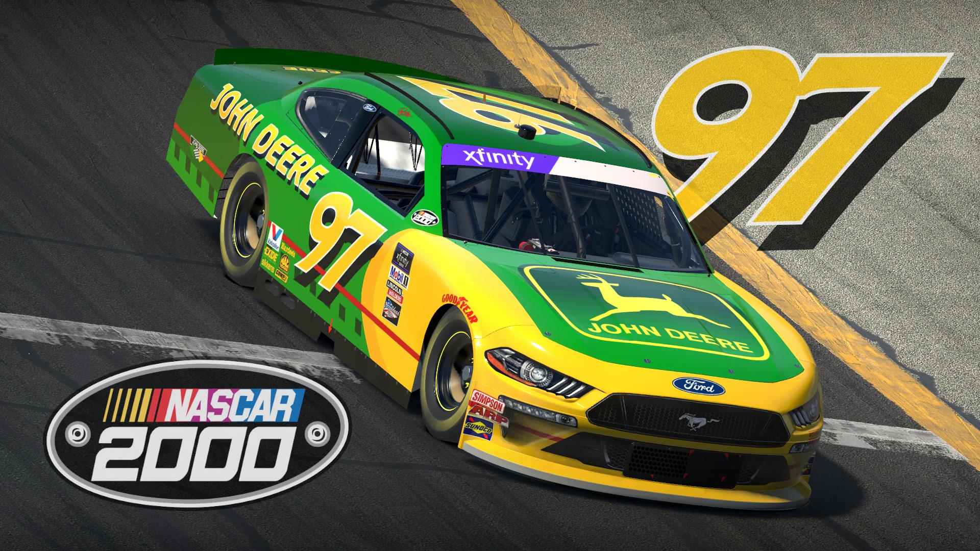 2000 Chad Little John Deere Xfinity Ford Mustang by Dylan Holland ...