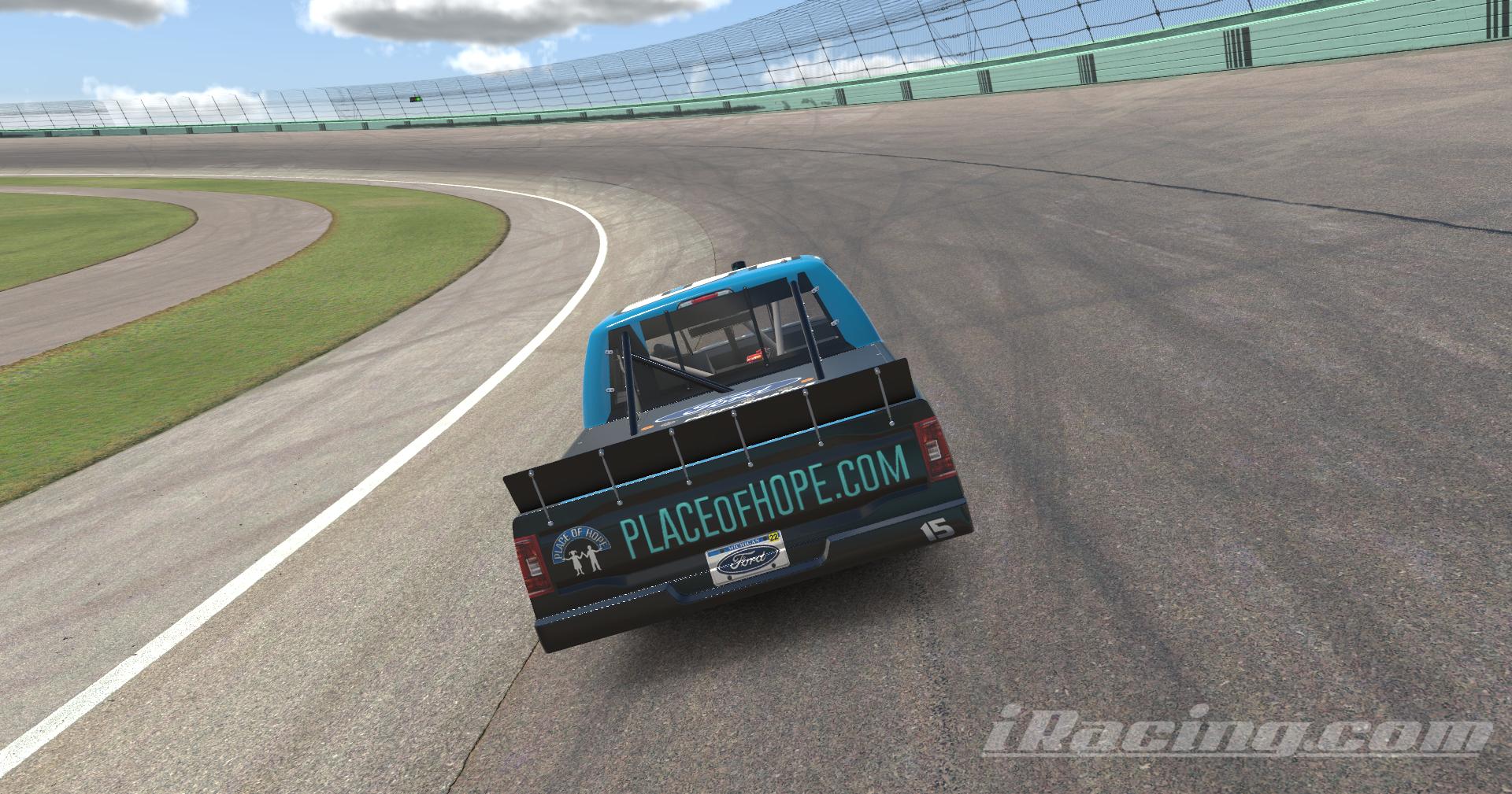 #15 Tanner Gray 2022 PLACEOFHOPE Truck With Number by Martin Roberg ...