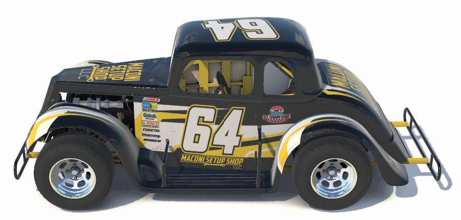 Maconi Paint Shop - Maconi Setup Shop Sponsored Driver - Rookie Legends ...