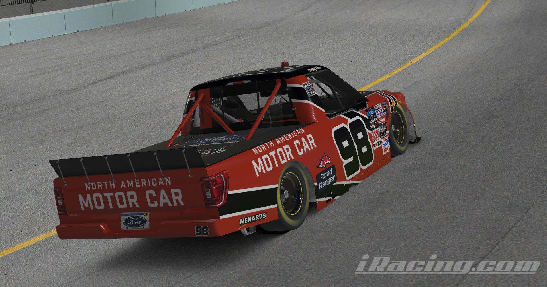 #98 Danny Bohn 2023 North American Motor Car ThorSport Concept With ...