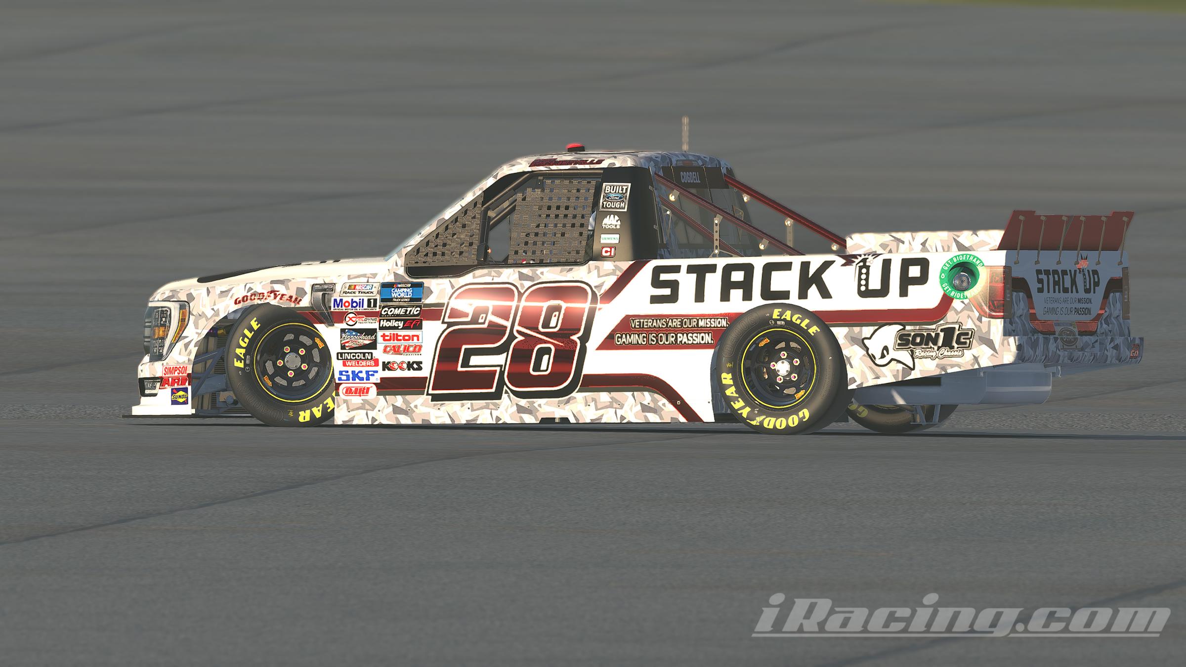 stack up, forward byte, son1c racing chassis by Nathan C. - Trading Paints