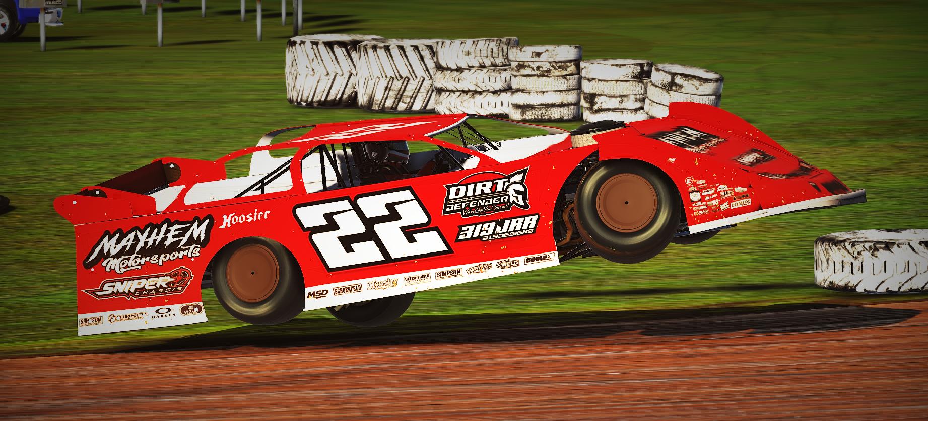 late model red reitzler by Jaxson Reitzler - Trading Paints