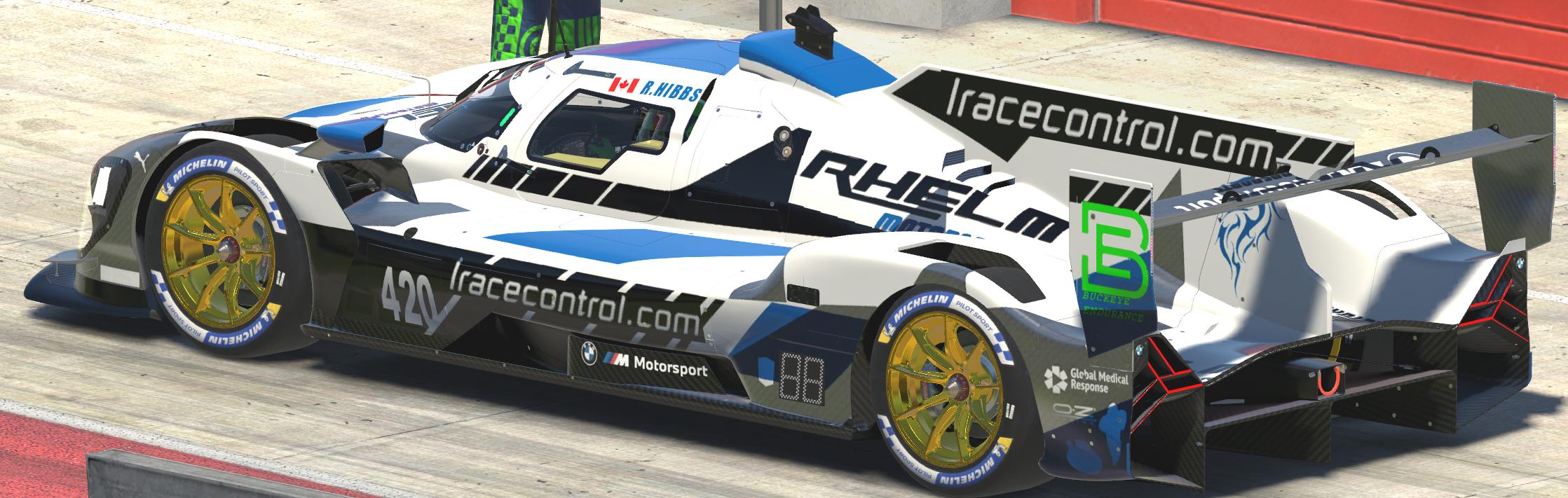 Rhelm Motorsports Iracecontrol by Todd Schwarz - Trading Paints