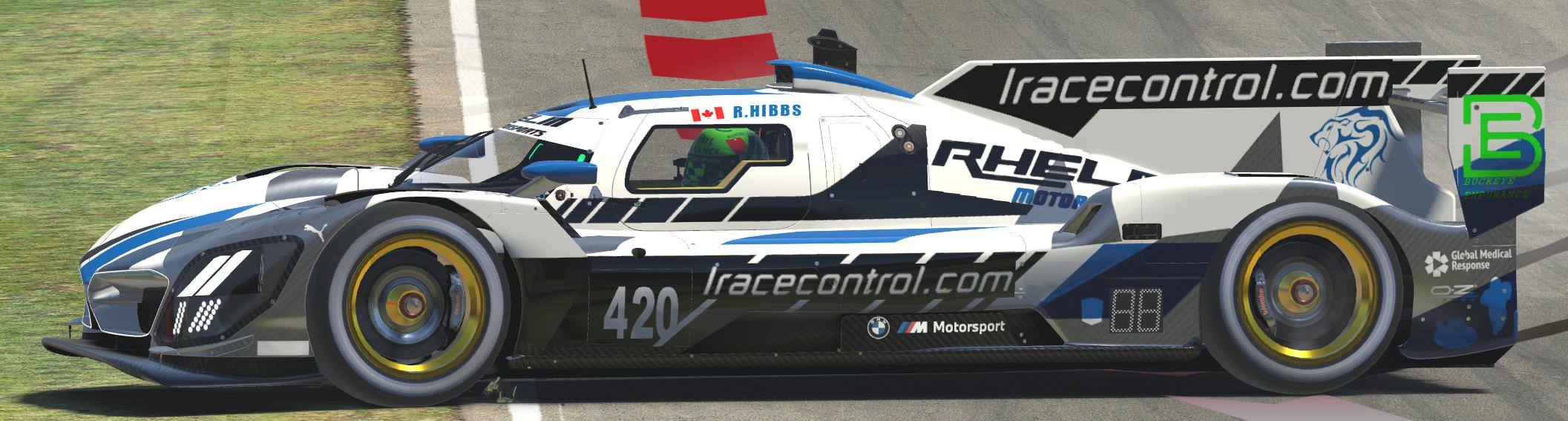 Rhelm Motorsports Iracecontrol by Todd Schwarz - Trading Paints