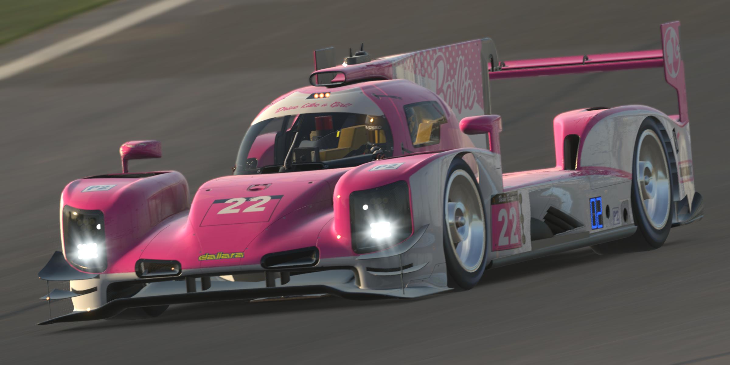 Barbie LMP2 by Garret S. - Trading Paints