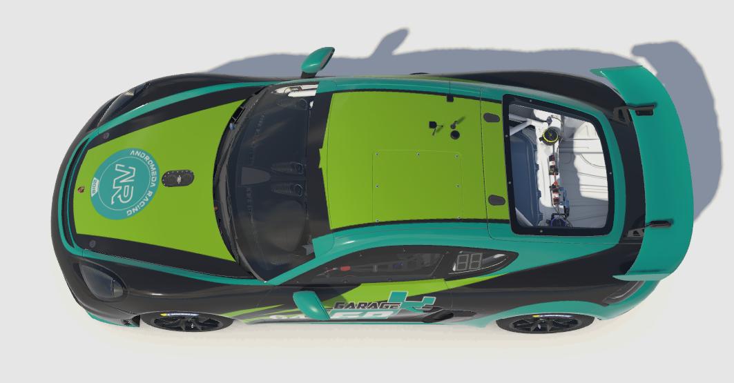 Porsche 718 Garage 69 + Andromeda Racing by David Ward10 - Trading Paints