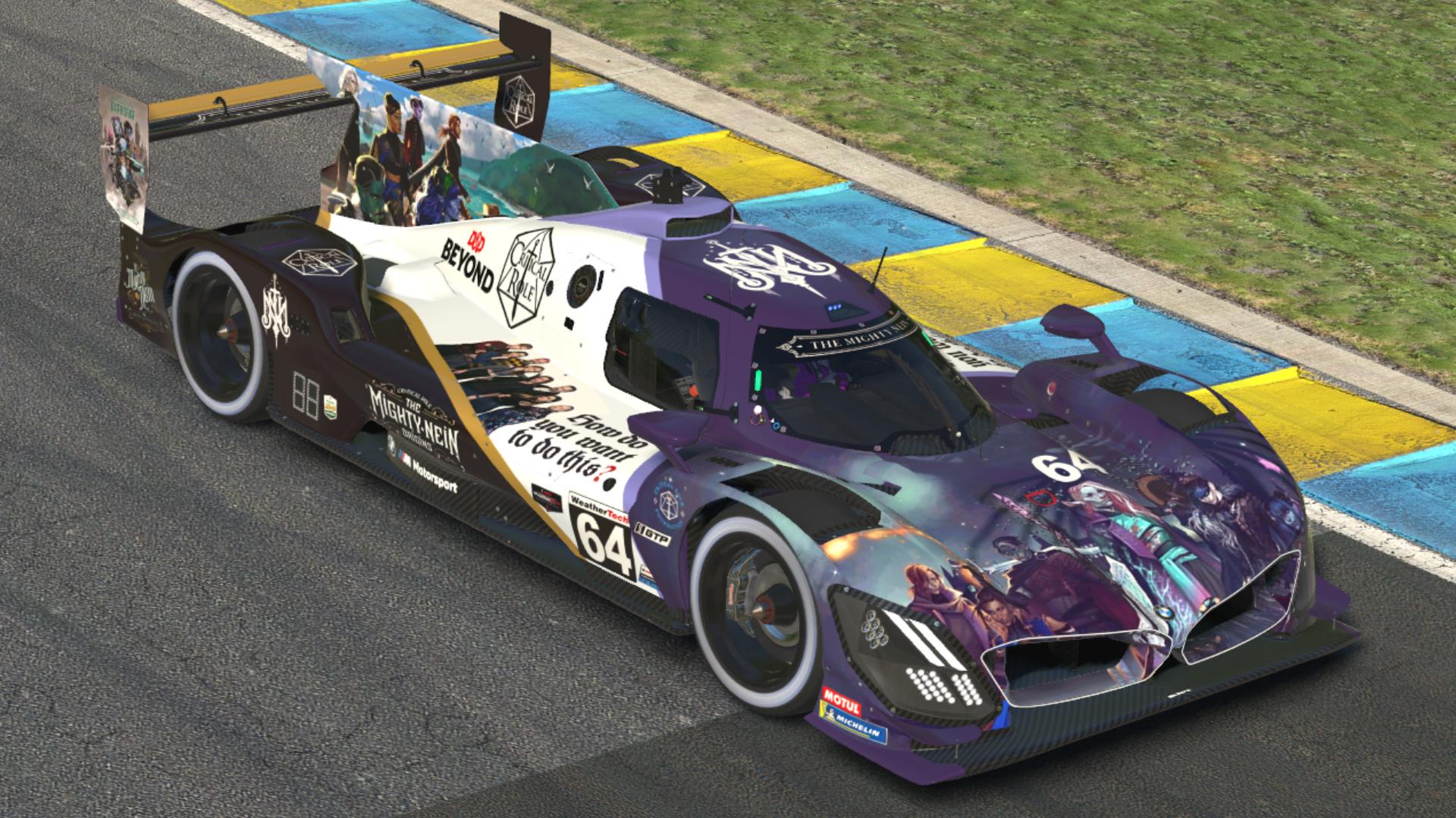 Critical Role The Mighty Nein BMW M Hybrid V8 LMDh by Jasper De Jong ...