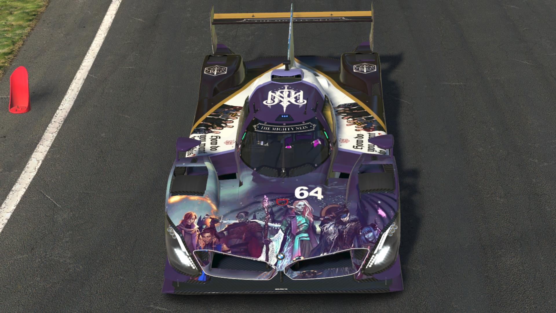 Critical Role The Mighty Nein BMW M Hybrid V8 LMDh by Jasper De Jong ...