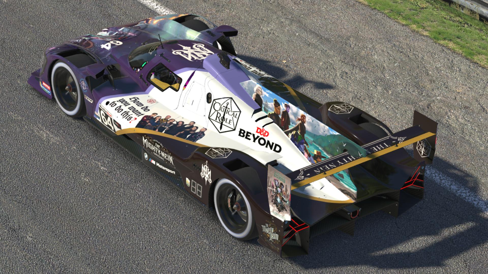 Critical Role The Mighty Nein BMW M Hybrid V8 LMDh by Jasper De Jong ...