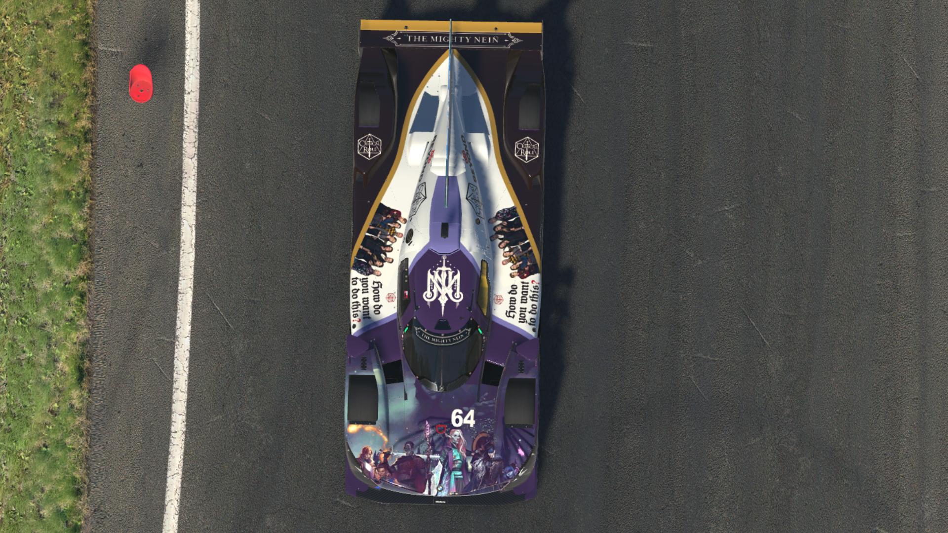 Critical Role The Mighty Nein BMW M Hybrid V8 LMDh by Jasper De Jong ...