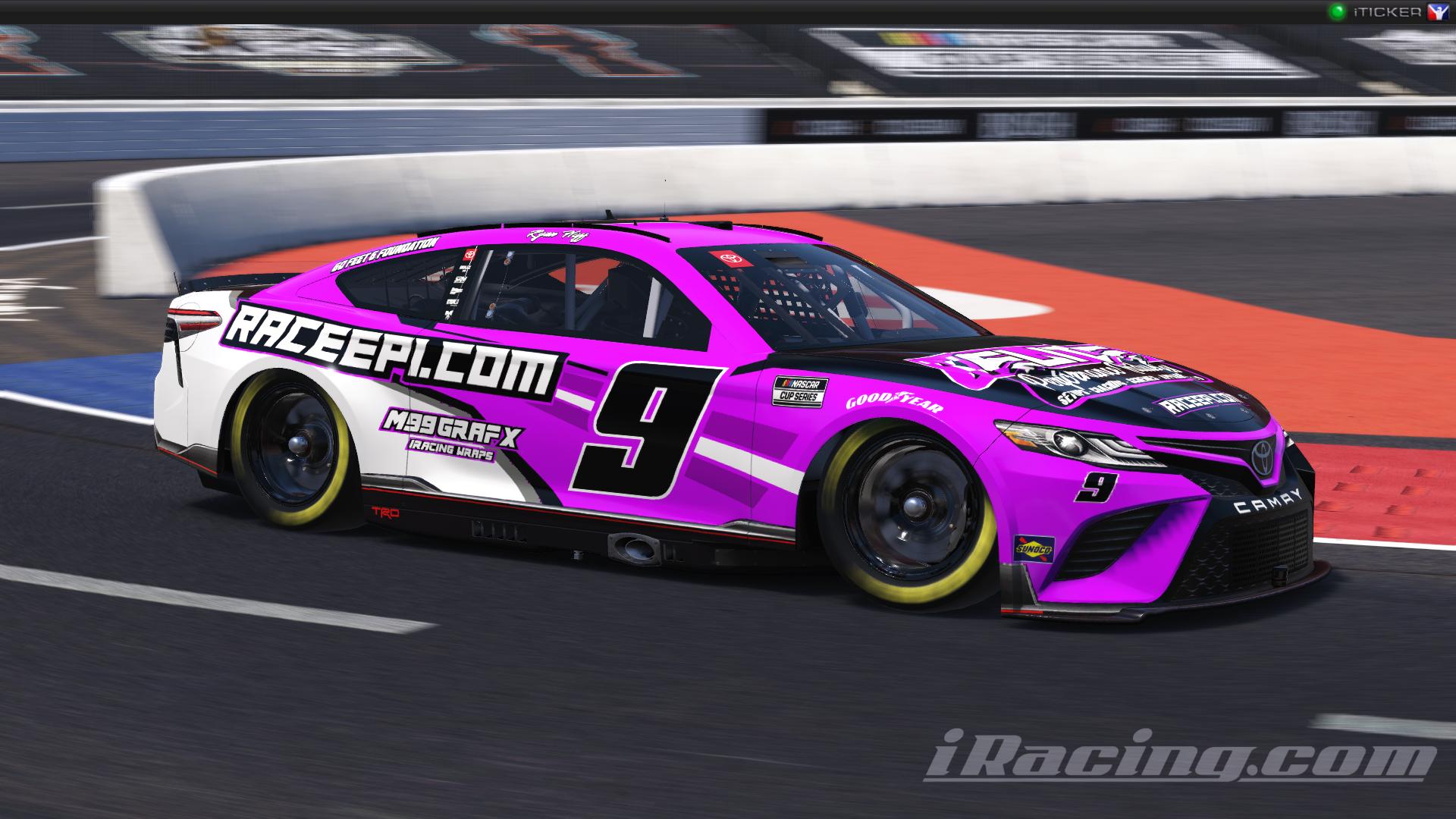 Ryan Huff Next Gen Camry Sim Stamped by Logan Monteith - Trading Paints