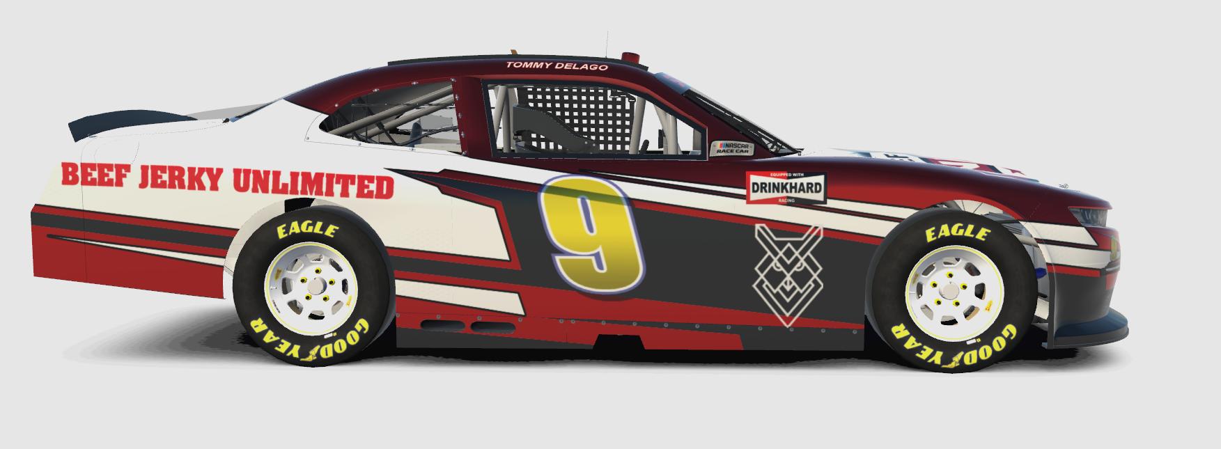 Tommy Delago-BJU Reloptix Camaro by Robert Doig - Trading Paints