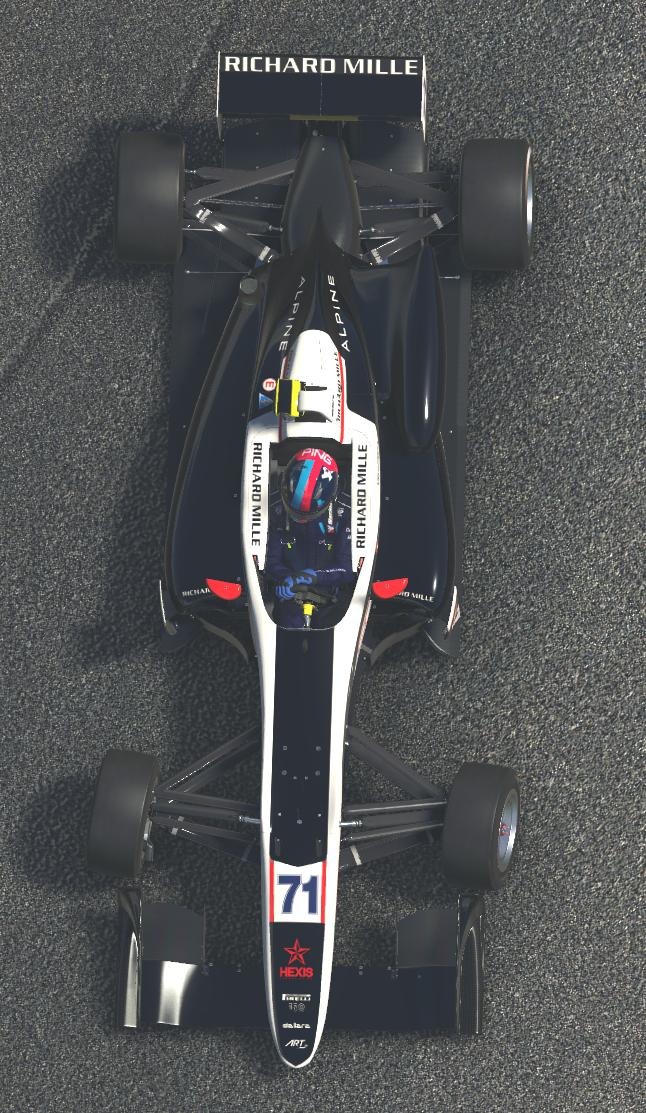 ART GP F3 2022 (Grégoire Saucy) by Sean Reed - Trading Paints