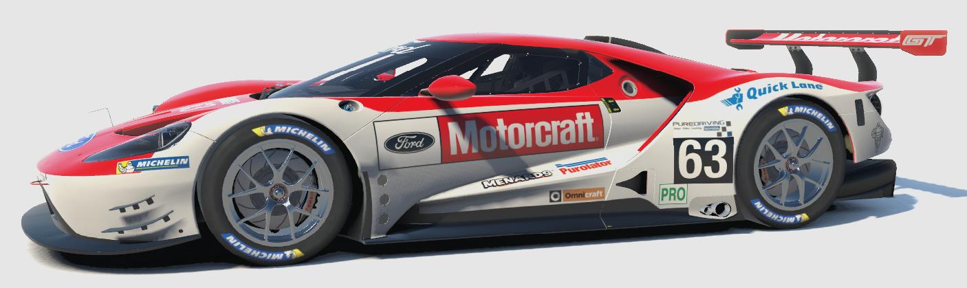 Motorcraft - Ford GTE by John Rubino - Trading Paints