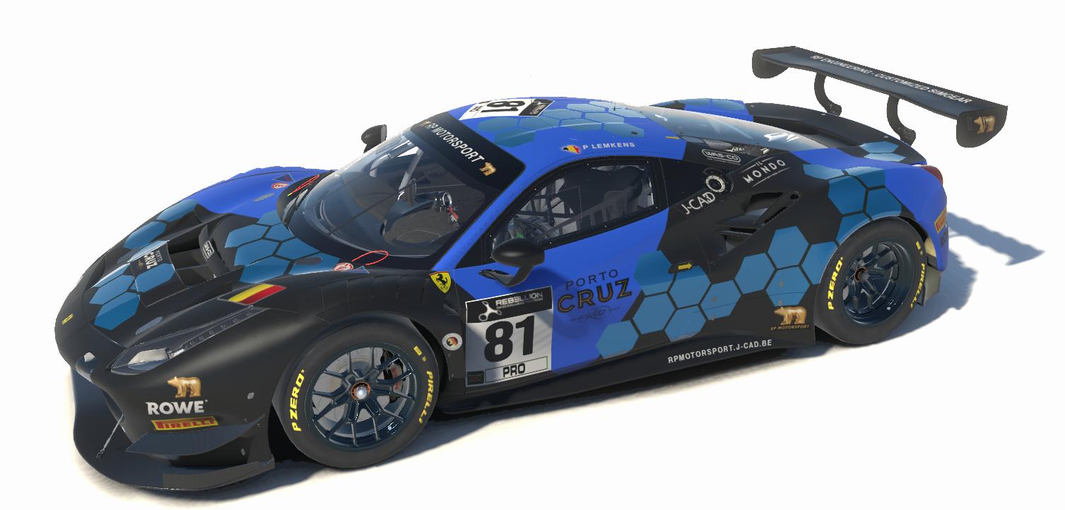 RP MOTORSPORT 2023 EVO GT3 Lemkens by Pieter Cuypers - Trading Paints