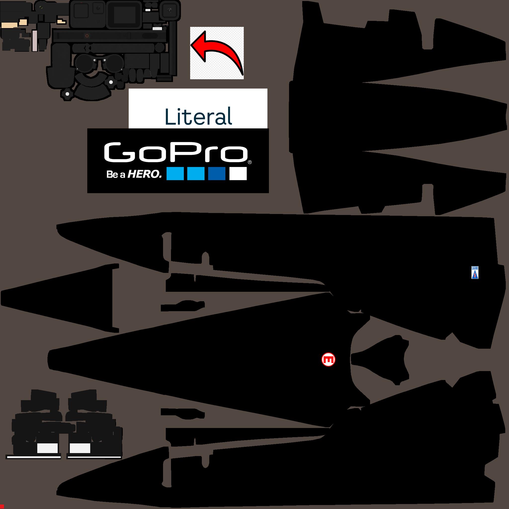 this is a literal gopro by Christian Barker - Trading Paints