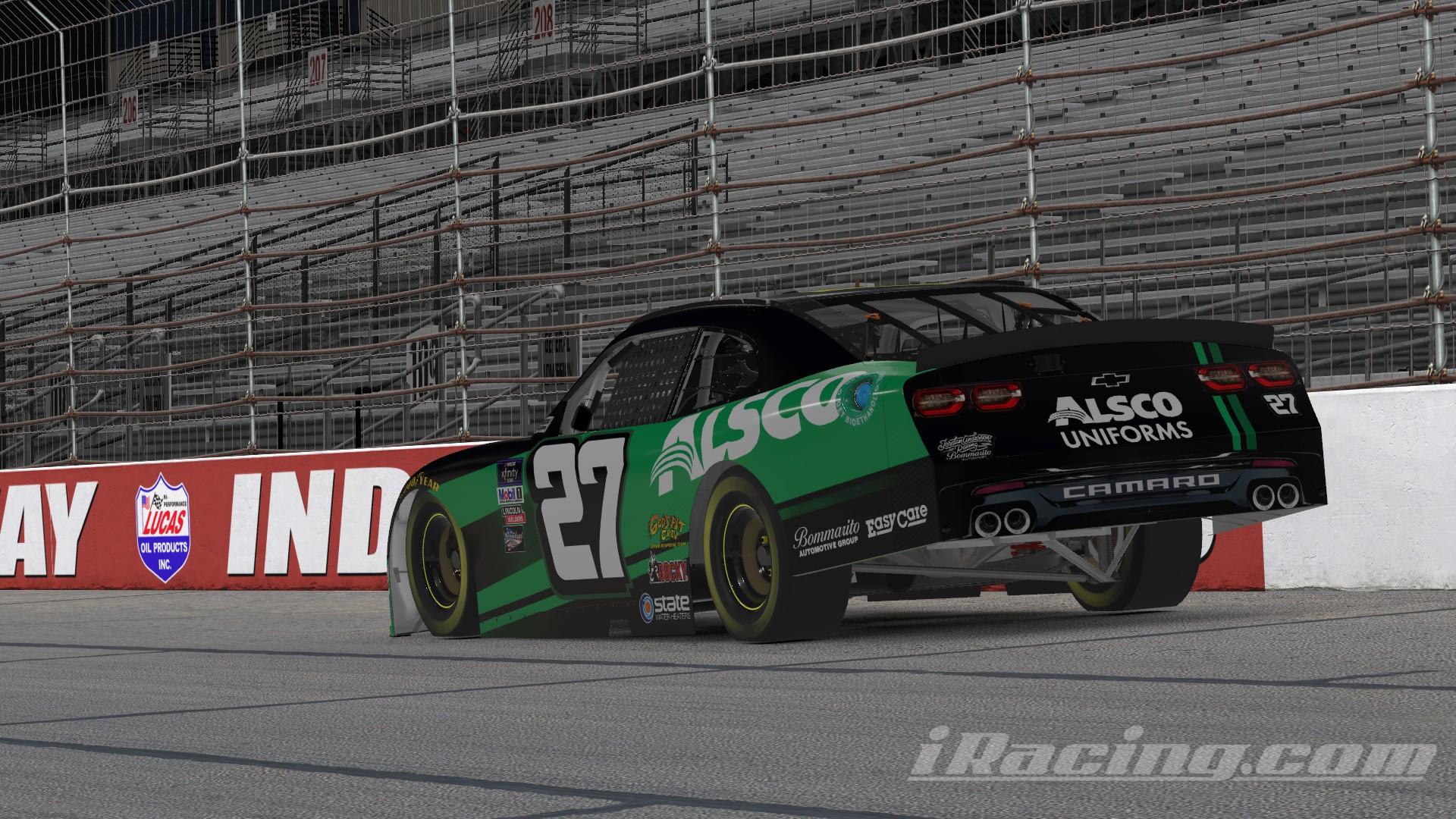 Jeb Burton 2023 Alsco JAR #27 by Jonathan Foshe - Trading Paints