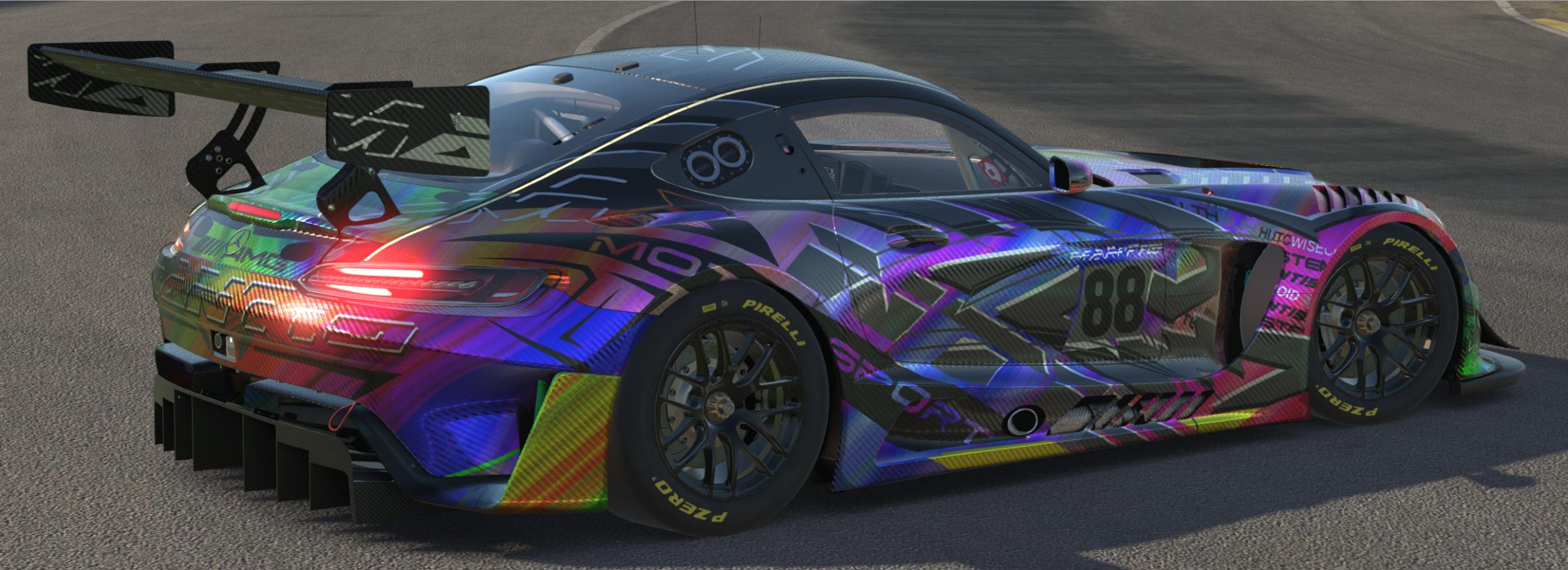 AMG GT3 PSYCHO CHROME by Kirk S. - Trading Paints