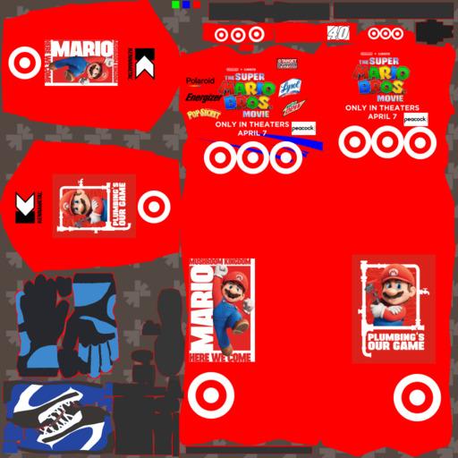 Target Super Mario Bros Movie Mario Firesuit by Brenden Broberg ...