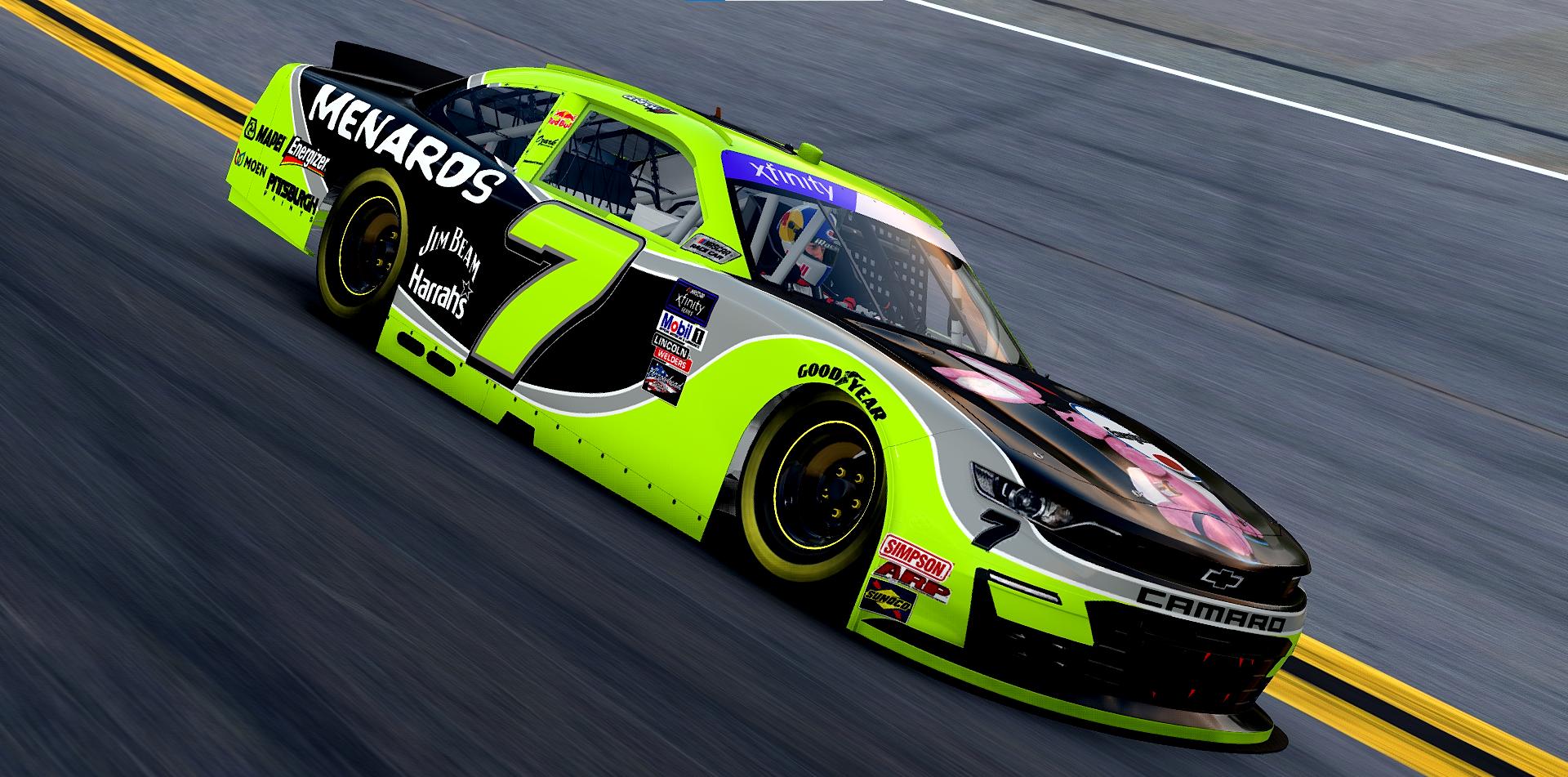 Robby Gordon Menards Xfinity Camaro by Maximus M. - Trading Paints
