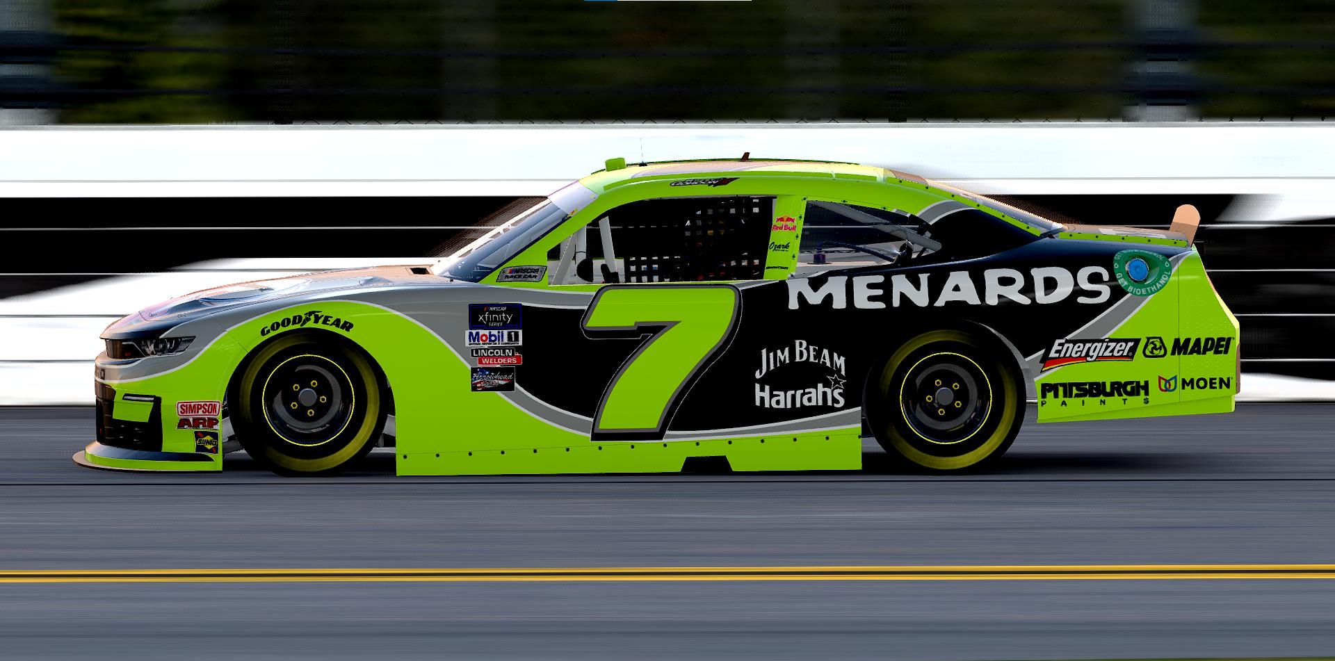 Robby Gordon Menards Xfinity Camaro by Maximus M. - Trading Paints