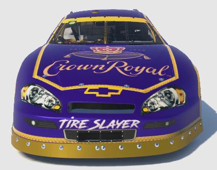 Crown Royal - Sim Stamped Numbers by Ed Hauck - Trading Paints