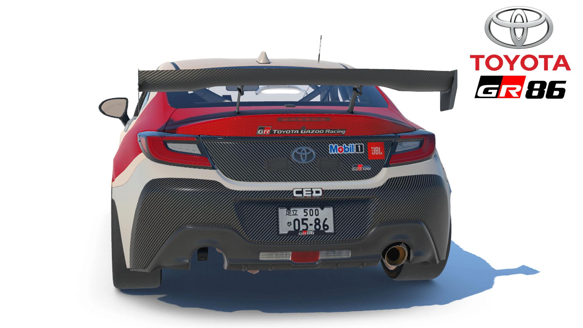 Toyota GR86 Track Car by Marshall W. - Trading Paints