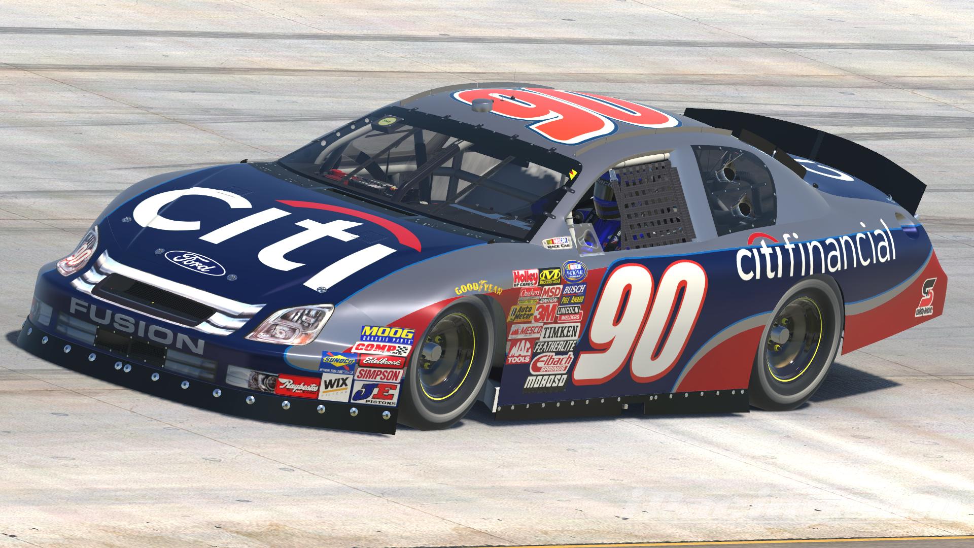 2007 Stephen Leicht #90 Citi Ford Fusion by Bryson Hixenbaugh - Trading ...