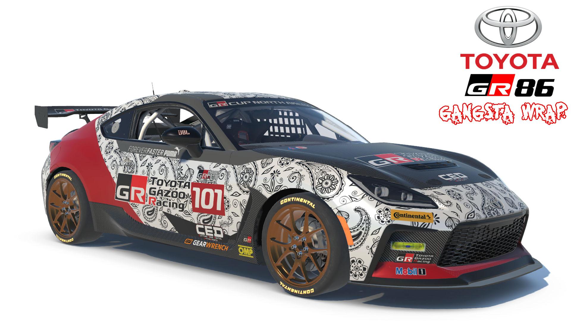 Gangsta Wrap GR86 by Marshall W. - Trading Paints