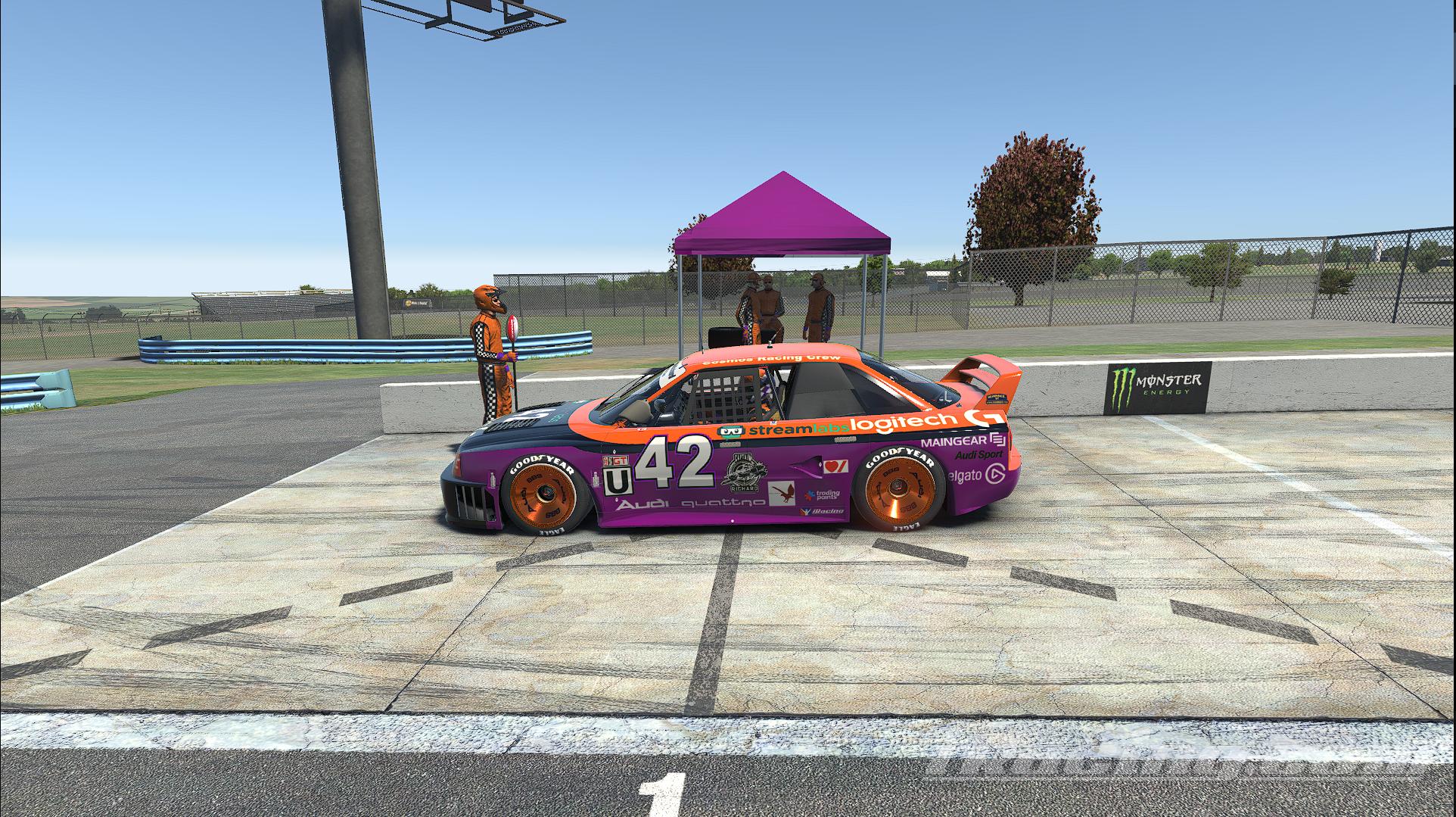 Cosmos Racing Crew Audi A90 GTU by C James G. - Trading Paints