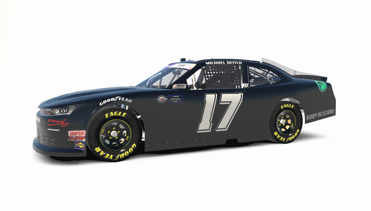 Michael Deitch 2023 test car XFINITY Chevrolet Camaro (Custom #17) by ...
