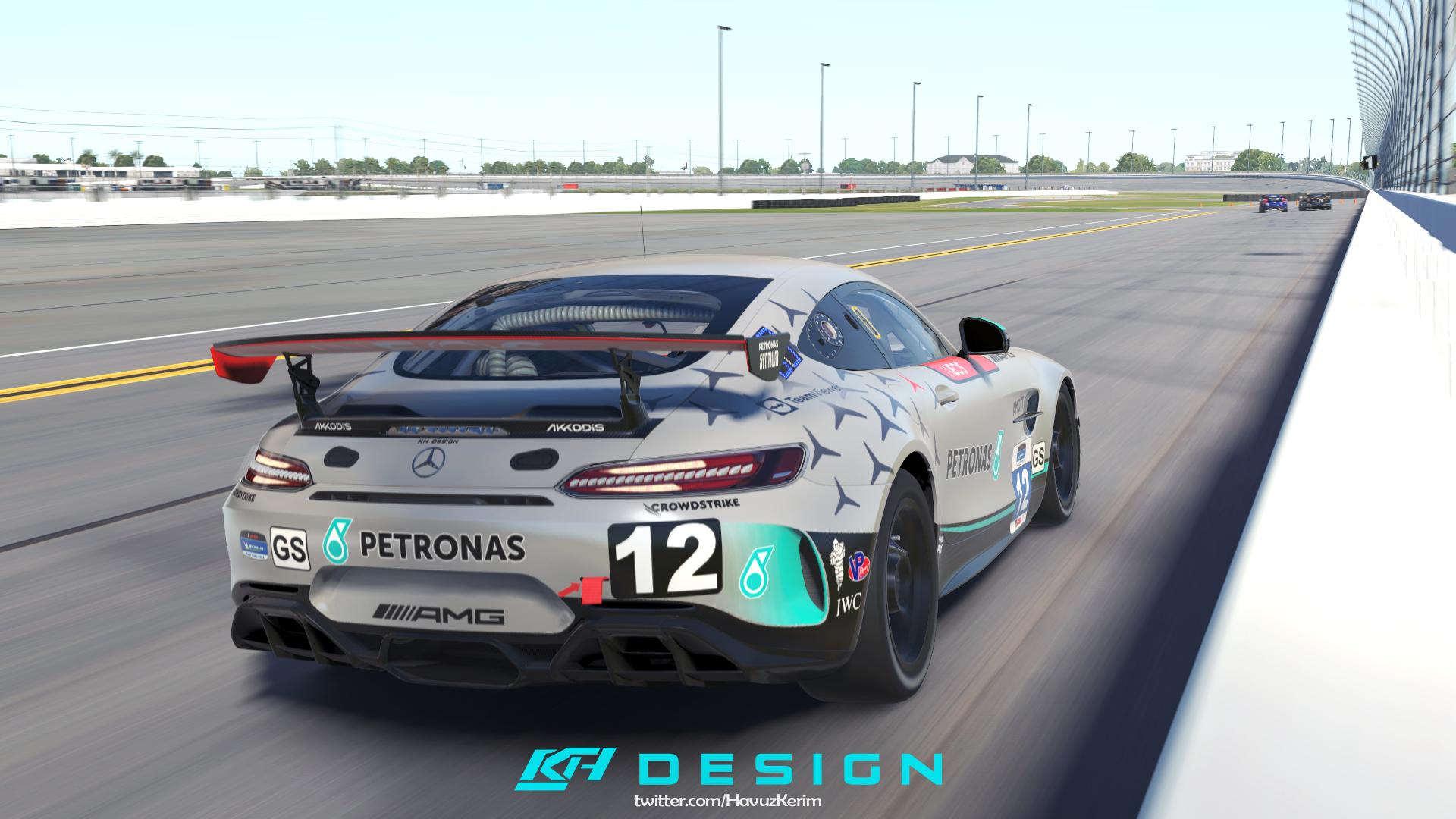 Mercedes-AMG Petronas F1 Team W13 Livery for Mercedes-AMG GT4 by Kerim ...