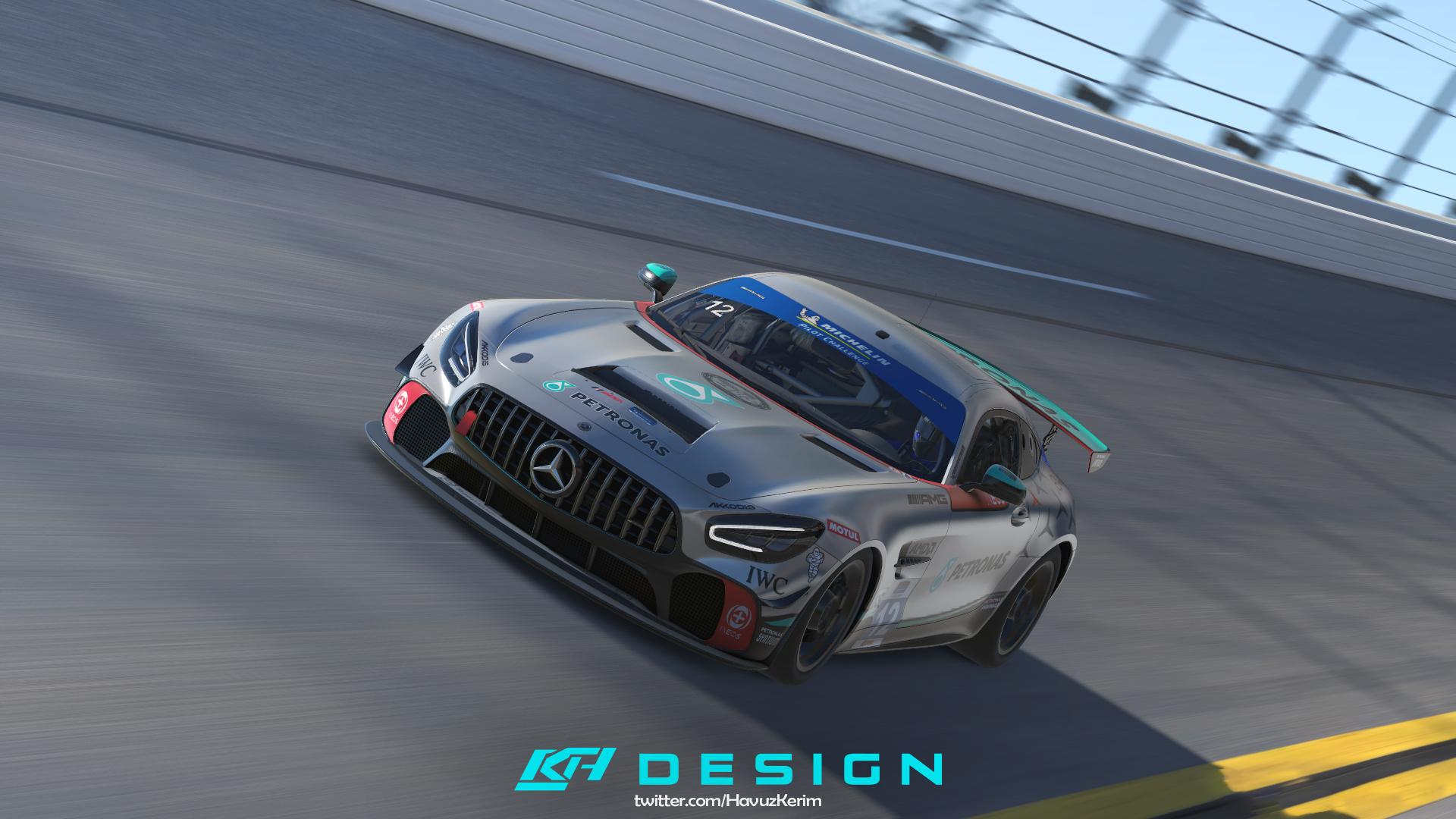 Mercedes-AMG Petronas F1 Team W13 Livery for Mercedes-AMG GT4 by Kerim ...