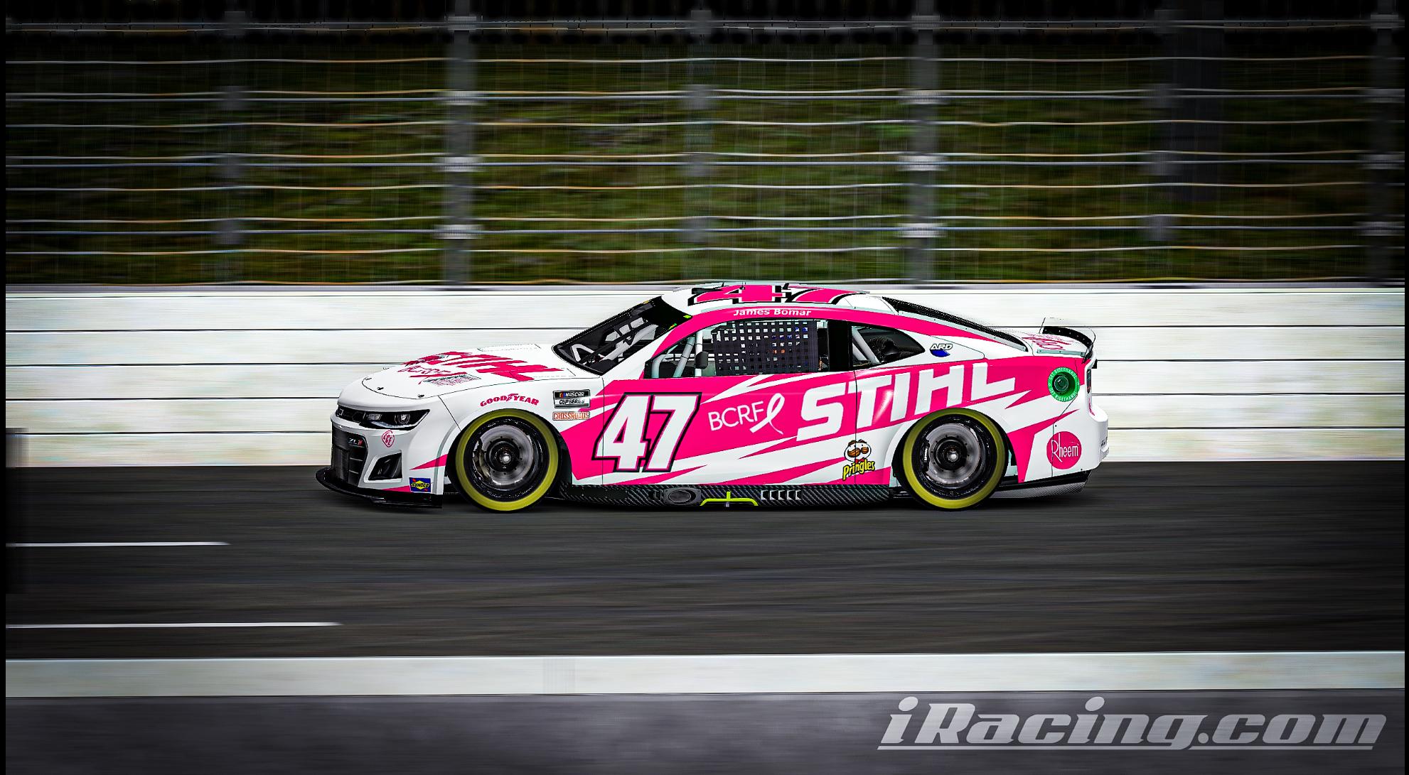 Stihl Breast Cancer Awareness NG White No # by James R Bomar - Trading ...