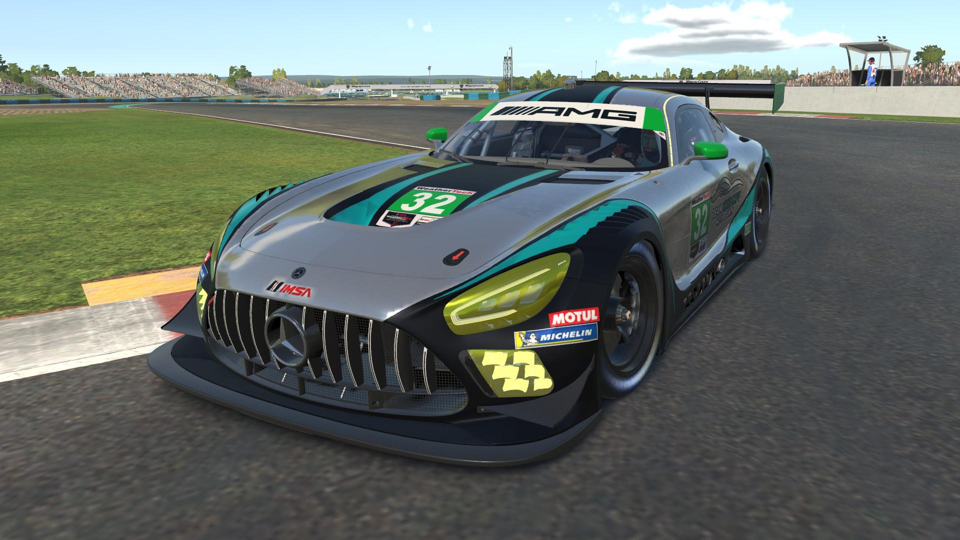 Team Korthoff Motorsports Mercedes AMG GT3 by Bill Krause - Trading Paints