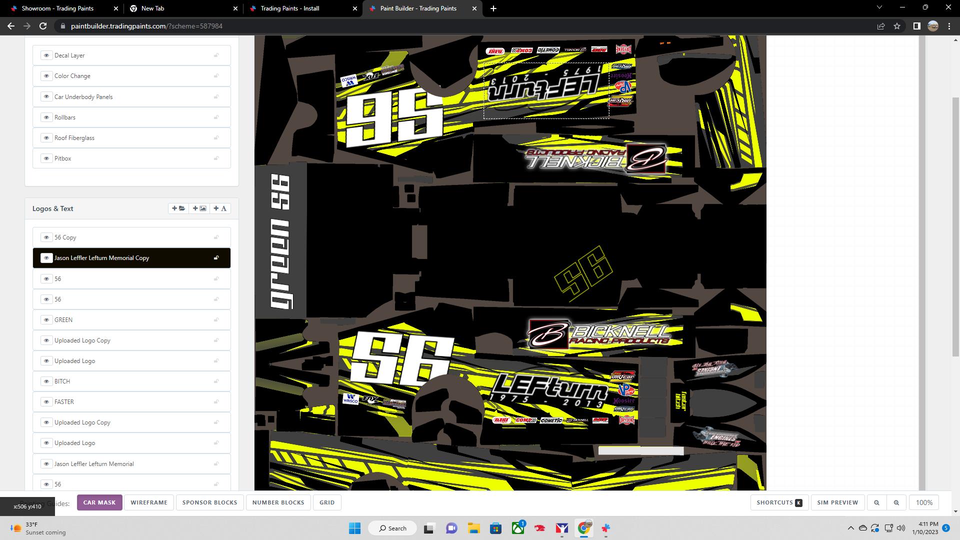 BBM Devon Green by Devon Green - Trading Paints