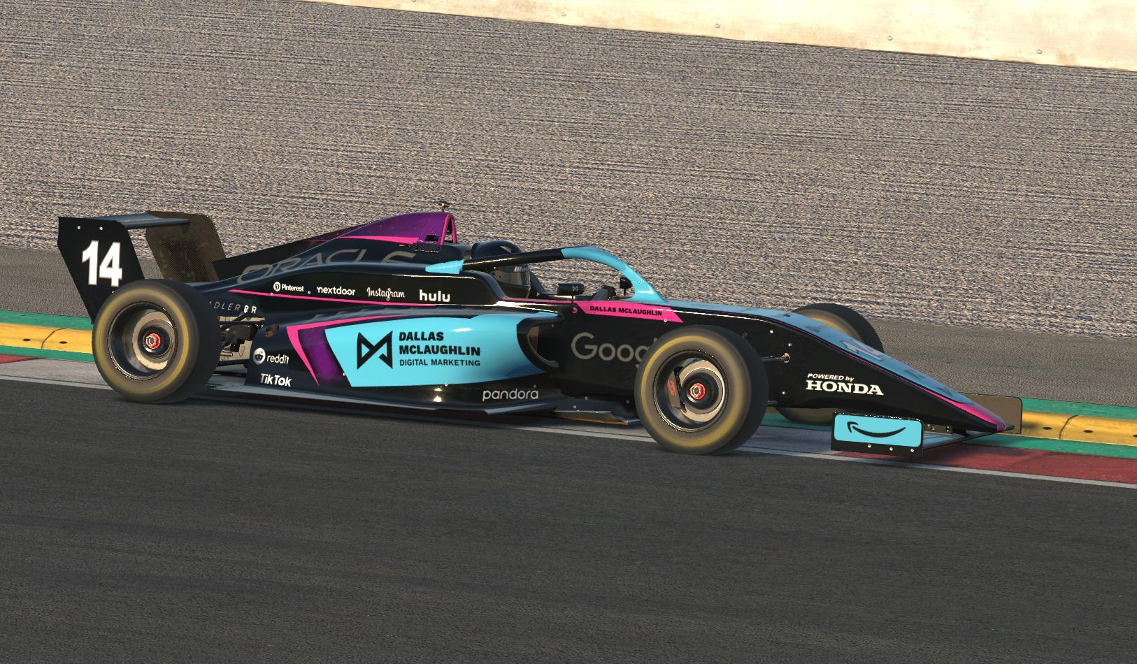 Digital Ad Tech Sponsorship Livery by Dallas Mclaughlin - Trading Paints