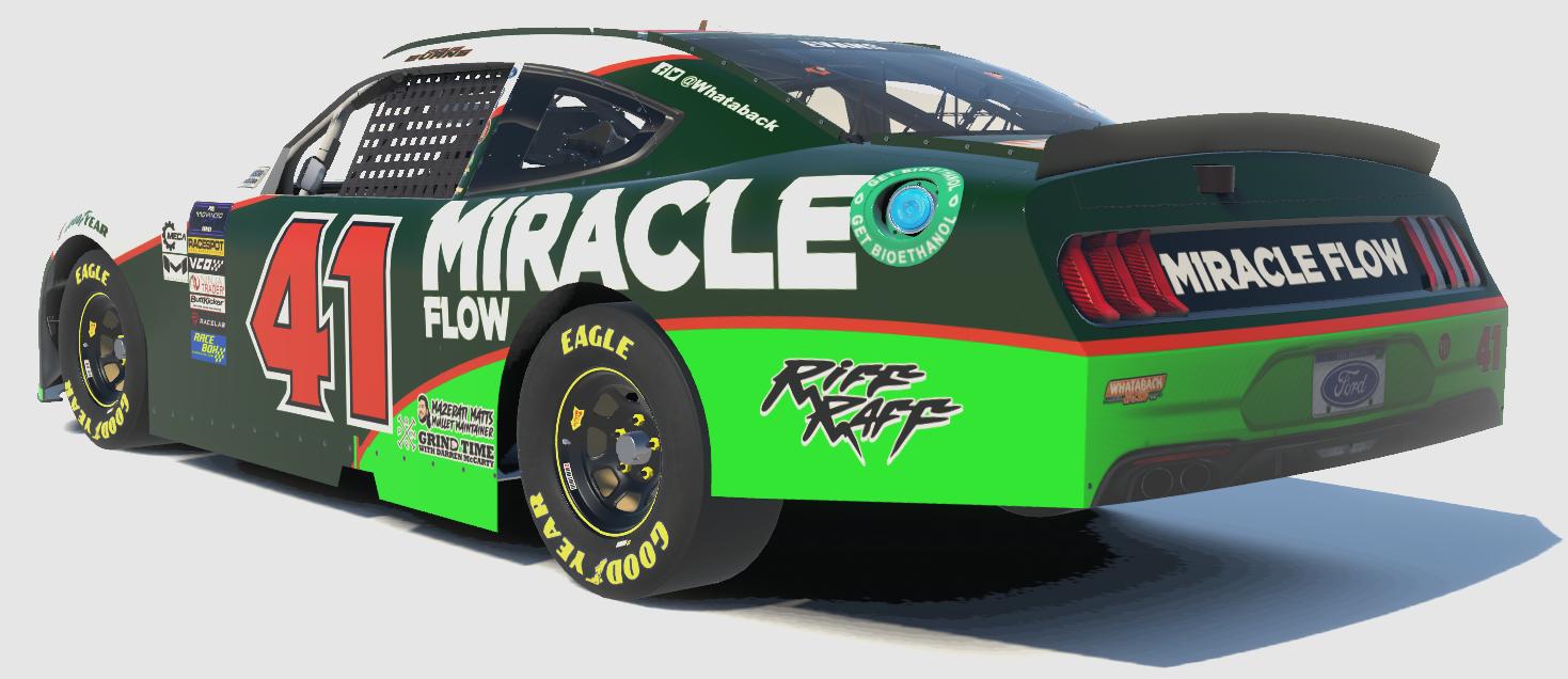 Miracle Flow Kodiak Throwback Ford Mustang by Jeff T Evans - Trading Paints
