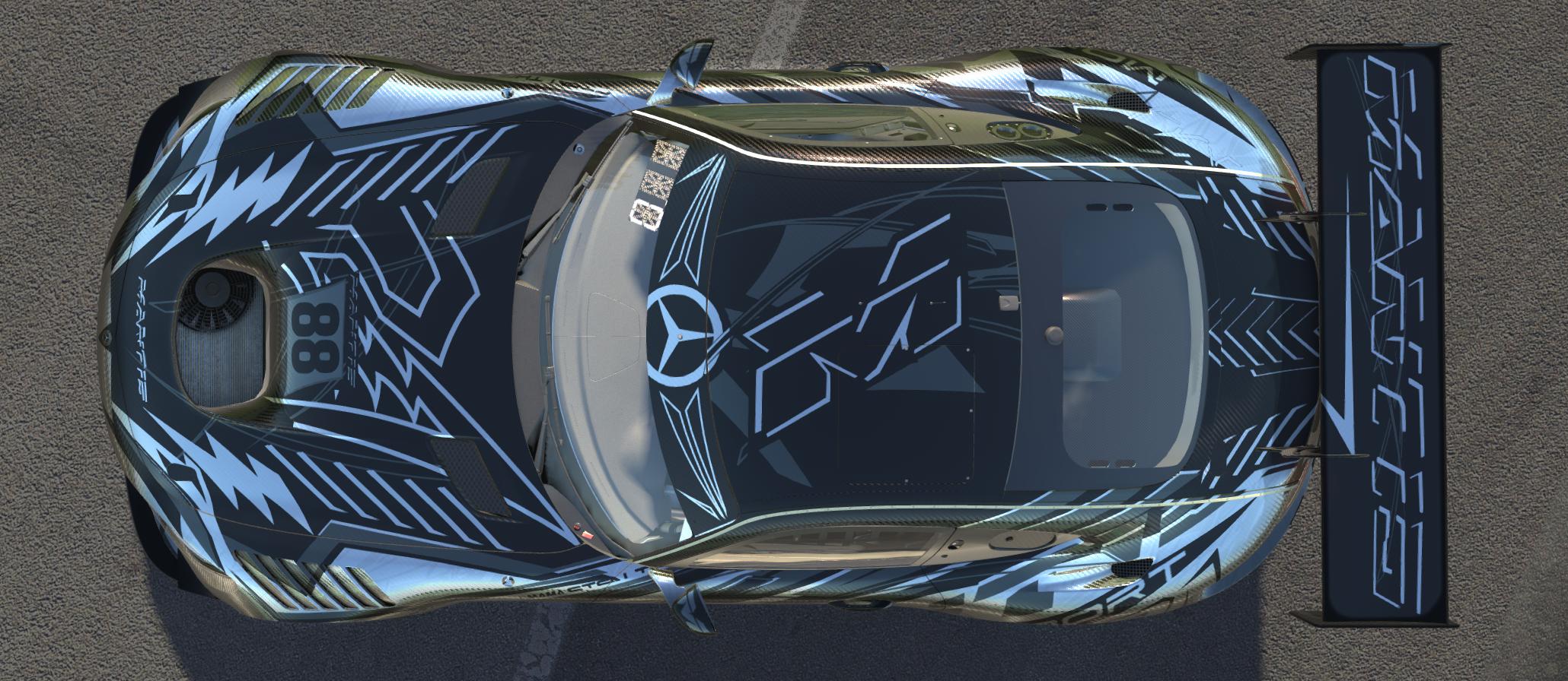 AMG GT3 TITANIUM CHROME by Kirk S. - Trading Paints